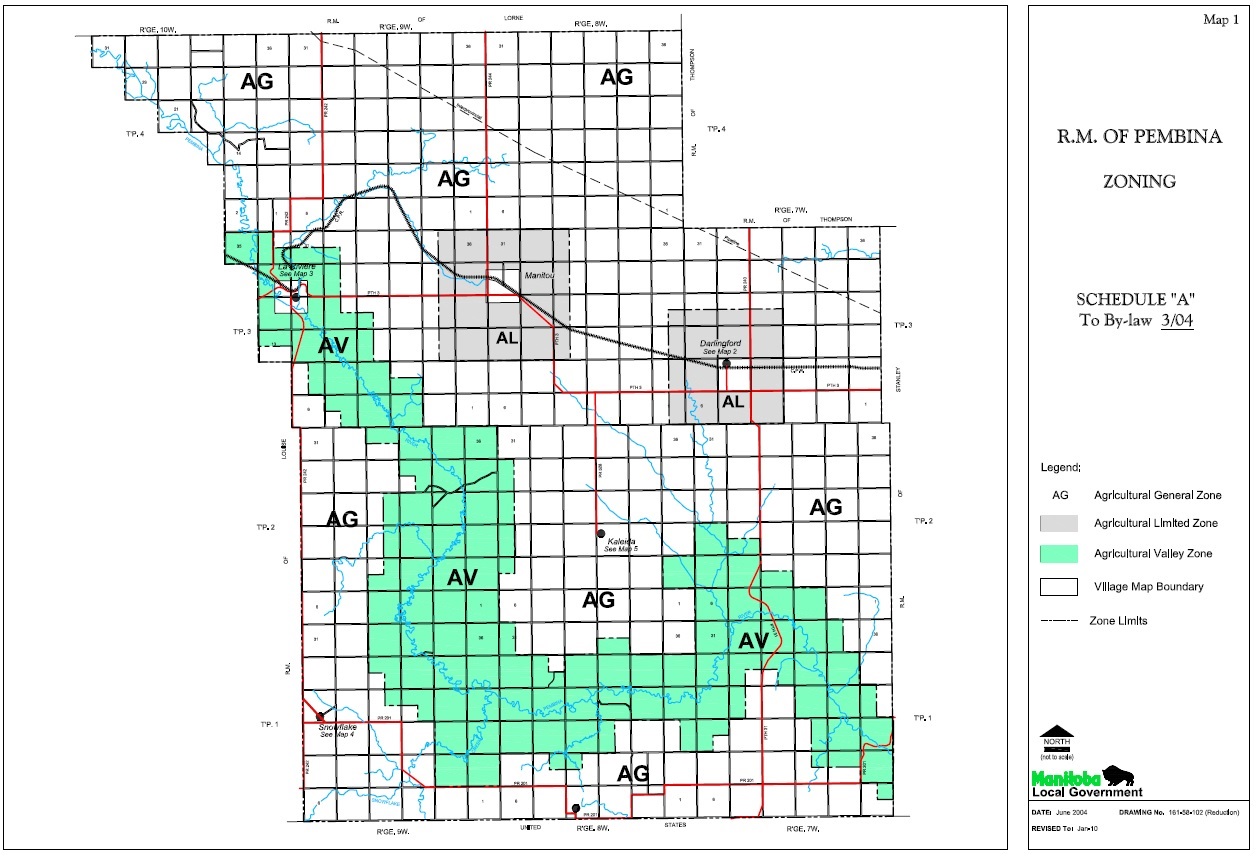 Municipality of Pembina - Zoning Information / Building Permits